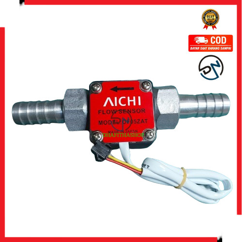 Jual Flow Sensor Aichi 1/2" & Nepel Aloy Drat Dalam 1/2" Installasi Pom ...