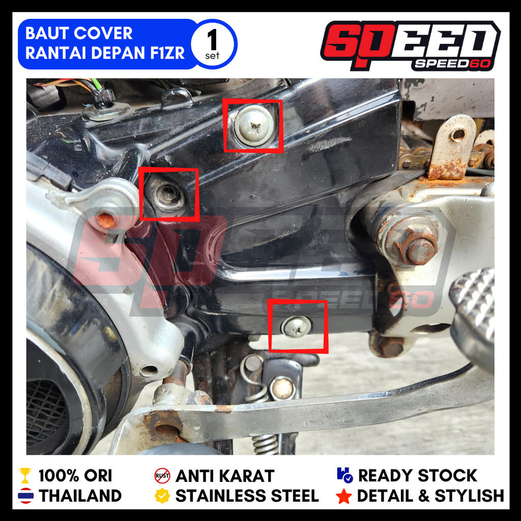 Jual Baut Cover Rantai Depan Yamaha F1ZR Baut Probolt Thailand ...