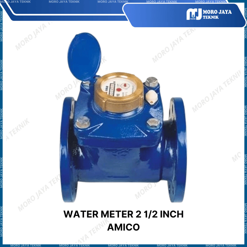 Jual Water Meter 2 1/2 inch Amico - Meteran Air - Flow Meter | Shopee ...