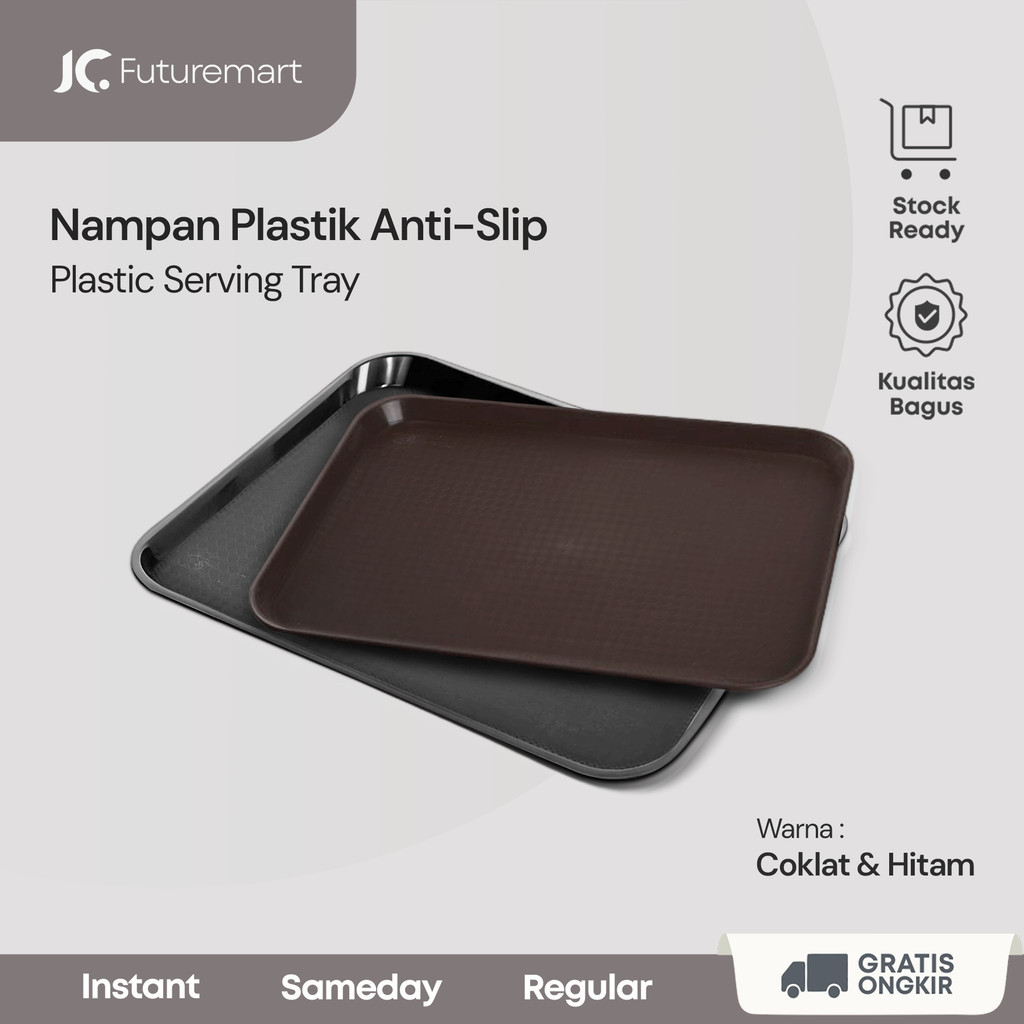 Jual Nampan plastik persegi Serving tray restoran kantin food court JD ...