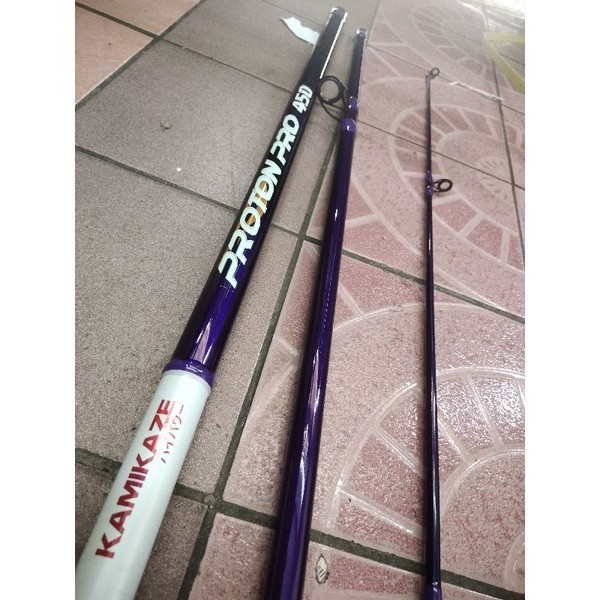 Jual joran surf casting kamikaze proton 390 420 450 cm joran pantai ...