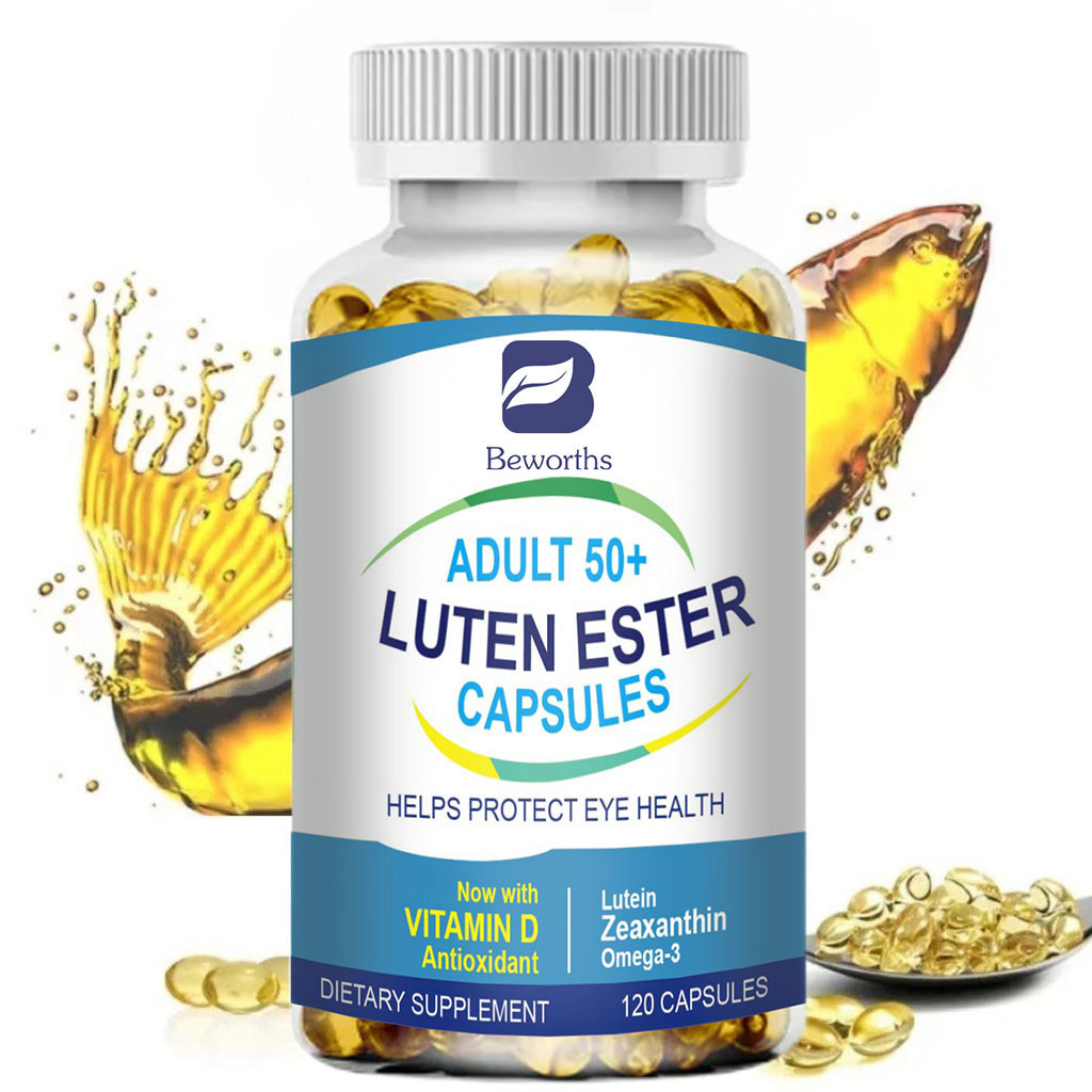 Jual BEWORTHS Eye Vitamins Lutein Ester Capsules Contains Zinc, Vitamins C, E, Omega 3, Lutein ...