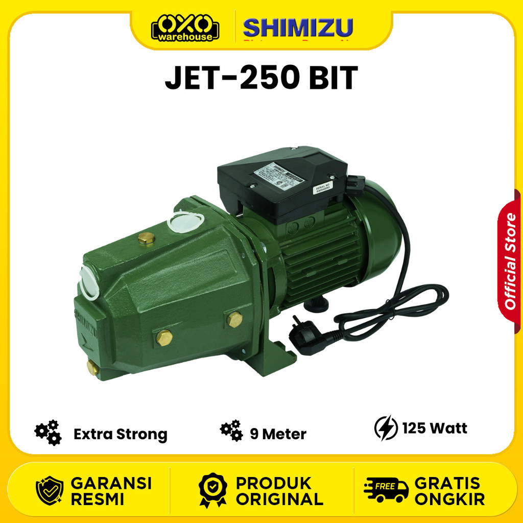 Jual SHIMIZU Semi Jet JET-250 GARANSI RESMI | Shopee Indonesia