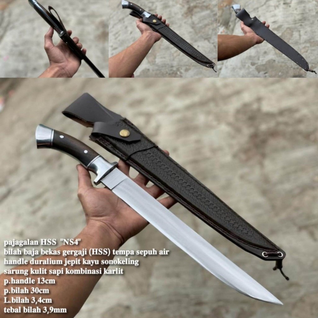 Jual ELZAN Golok sembelih sapi kerbau hewan kurban bahan baja gergaji ...