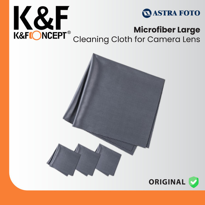 Jual K&F KNF Concept Microfiber Large Cleaning Cloth for Camera Lens ...