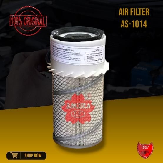 Jual AIR FILTER FOR MITSUBISHI L300 DIESEL, FORKLIFT 3 TON AS-1014 ...