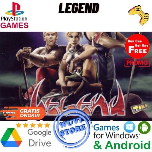Jual Game PC Legend Emulator PS1 | Bisa Main di Android atau PC | Beli ...