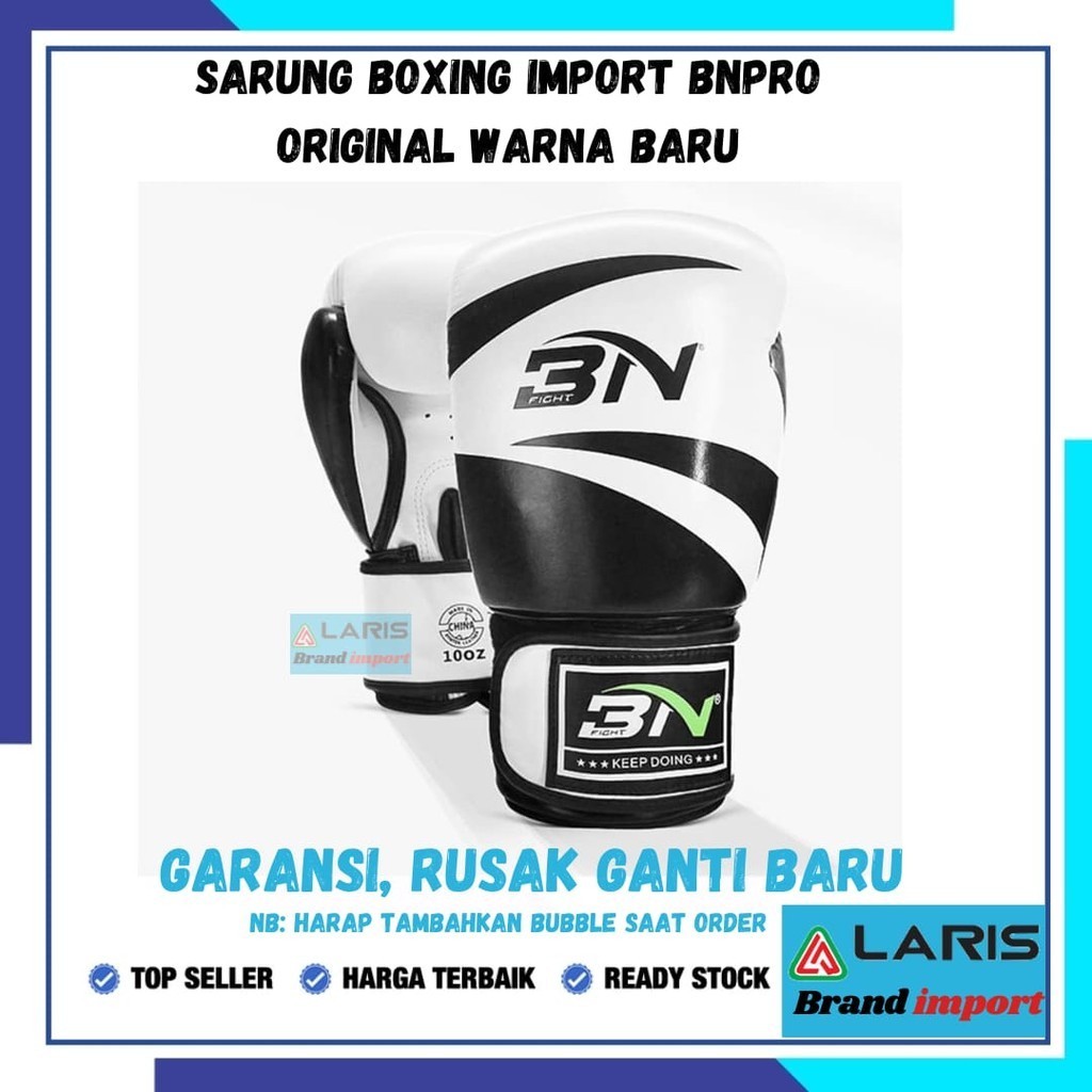 Jual BN Fight Sarung Tangan Tinju Boxing Muay Thai Leather Glove Breathable 12oz - BN02 | Shopee ...