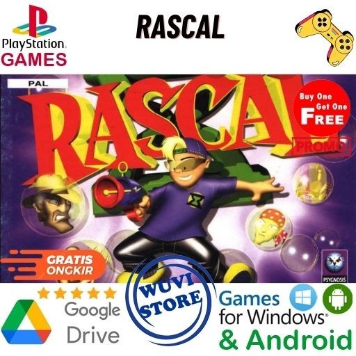 Jual Game PC Rascal Emulator PS1 | Bisa Main di Android atau PC | Beli ...