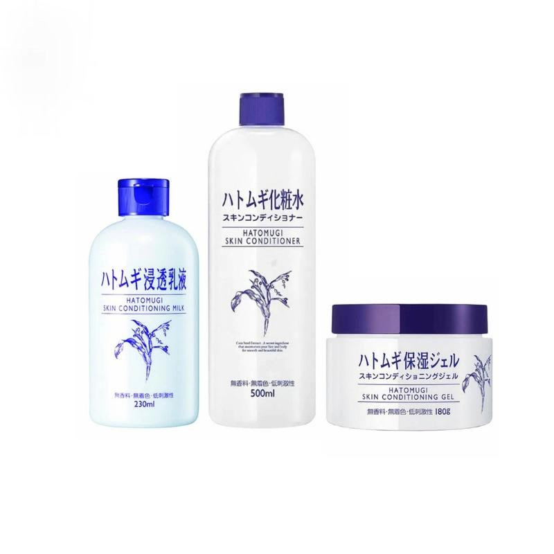 Jual Hatomugi Skin Conditioner | Milk Conditioner | Gel Cream ...