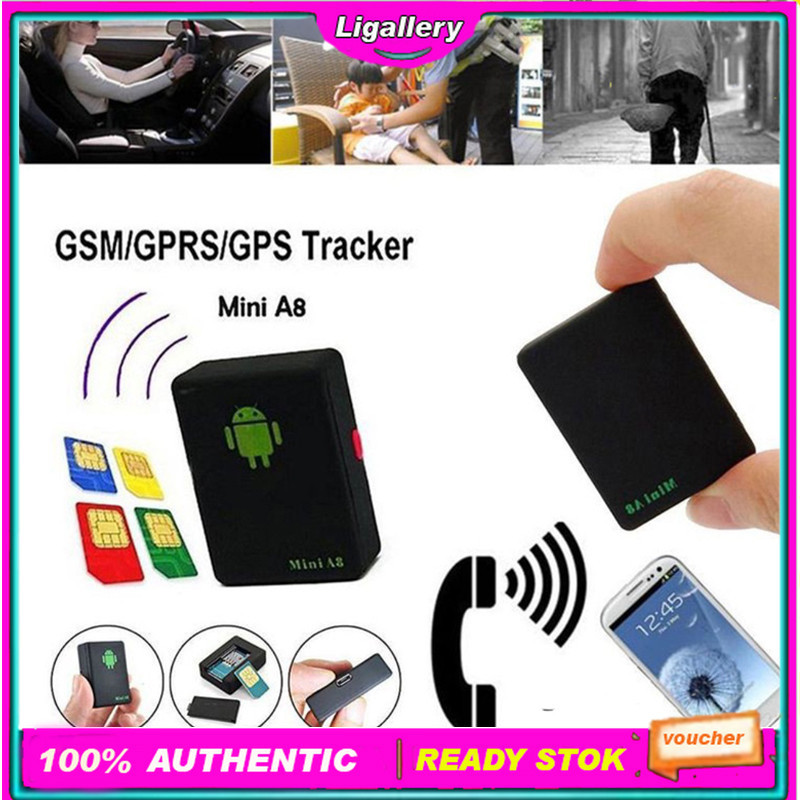 Jual Gps Lbs Tracker Mini A8 Gsm Gprs Alat Sadap Gps Mini A8 Anti
