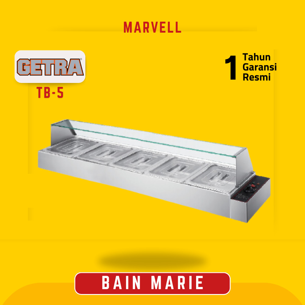 Jual GETRA TB 5 TB-5 BAIN MARIE TABLE TOP MESIN PENGHANGAT MAKANAN DI ...