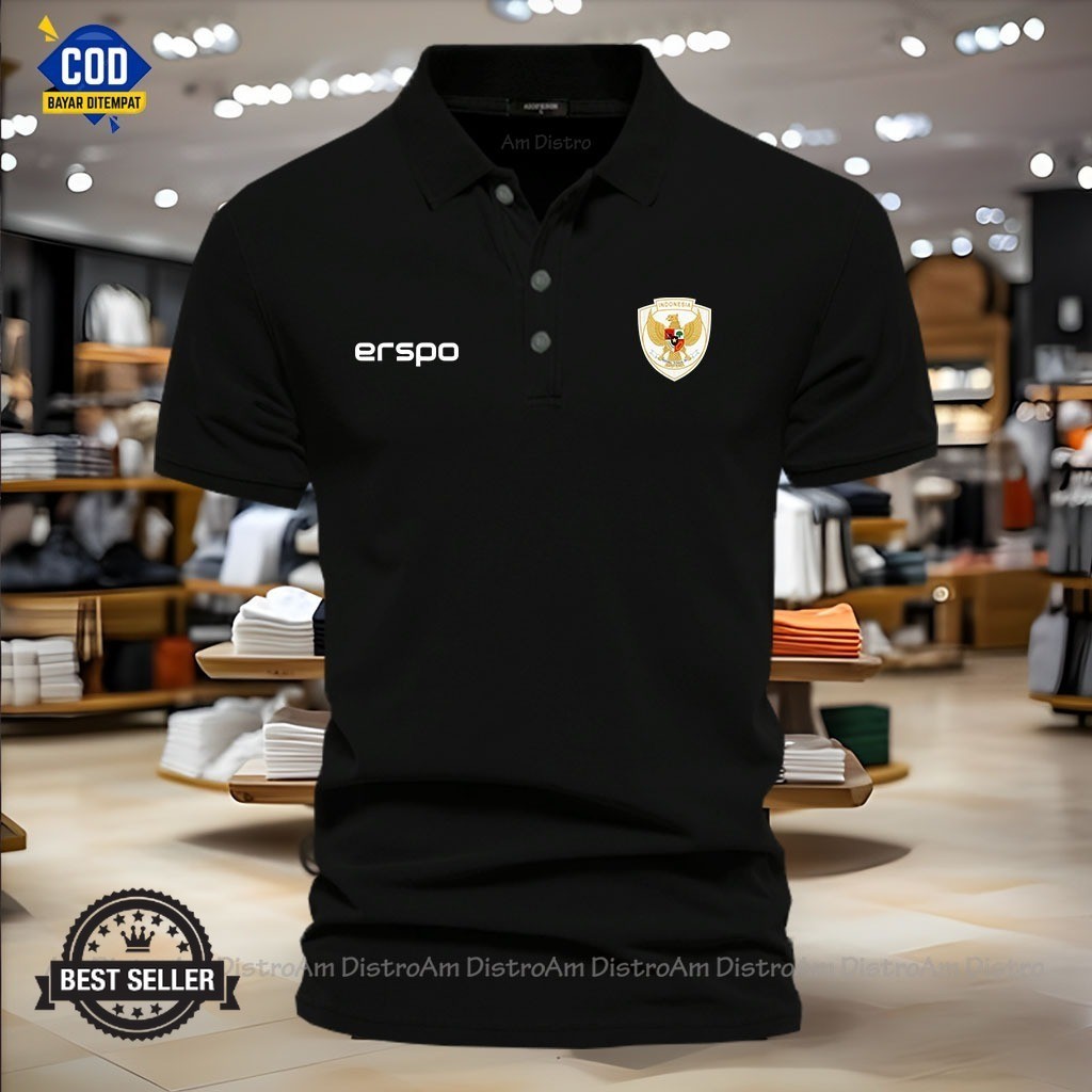 Jual Polo shirt Kaos Kerah Pria Garuda Indonesia Terbaru | Timnas ...