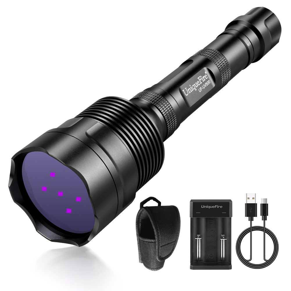 Jual Uniqueffire lampu UV hitam 50W, Senter LED daya tinggi dan sinar ...