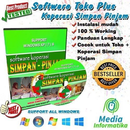 Jual software koperasi simpan pinjam full versi | Shopee Indonesia