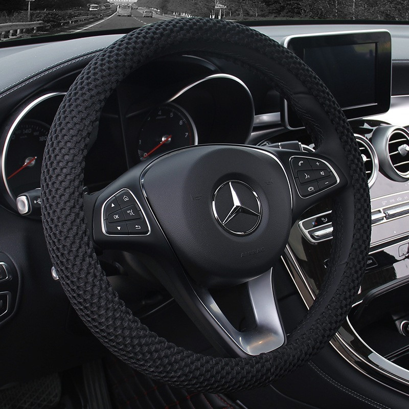 Jual Universal Sarung Setir Mobil Cover Setir Mobil Kapas Bahan Elastis ...