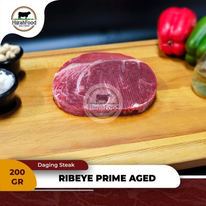 Jual Daging Steak Rib Eye Prime Aged Steik Ribeye AUS Beef Cuberoll ...