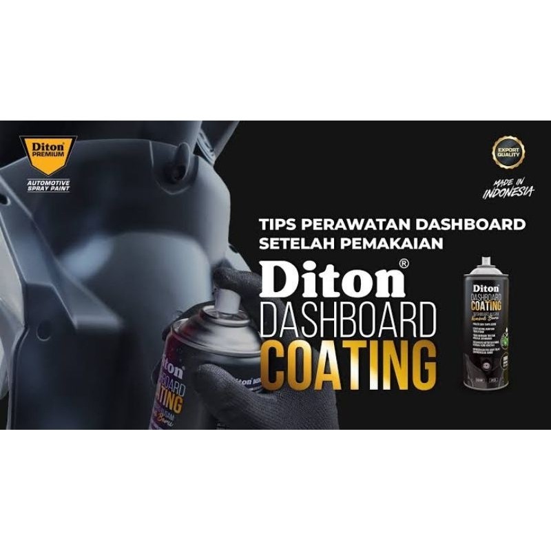 Jual Diton Dashboard 9800 Black/Cat Semprot Coating | Shopee Indonesia