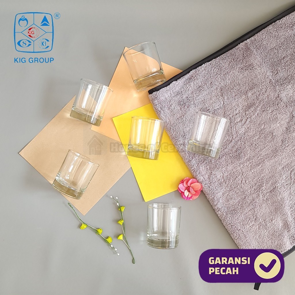 Jual KIG (6 PCS) Gelas SLOKI Soju / Soju Glass / Gelas Sloki / Shot ...