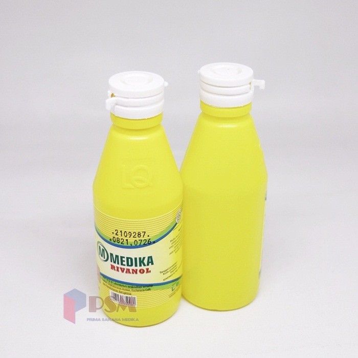 Jual Medika Rivanol 100ml / Cairan Antiseptic Pembersih Luka P3K Per ...