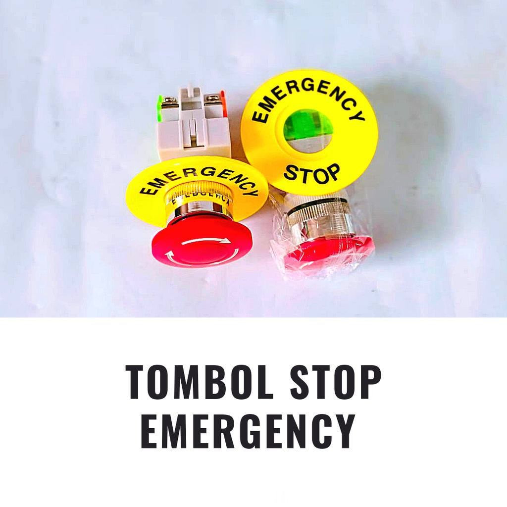 Jual Tombol Stop Emergency Switch 10 A | Shopee Indonesia