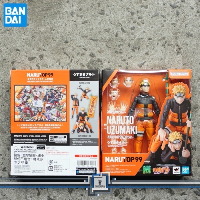 Jual Bandai S.H.Figuarts SHF Naruto Uzumaki NARUTOP99 Edition Shippuden ...