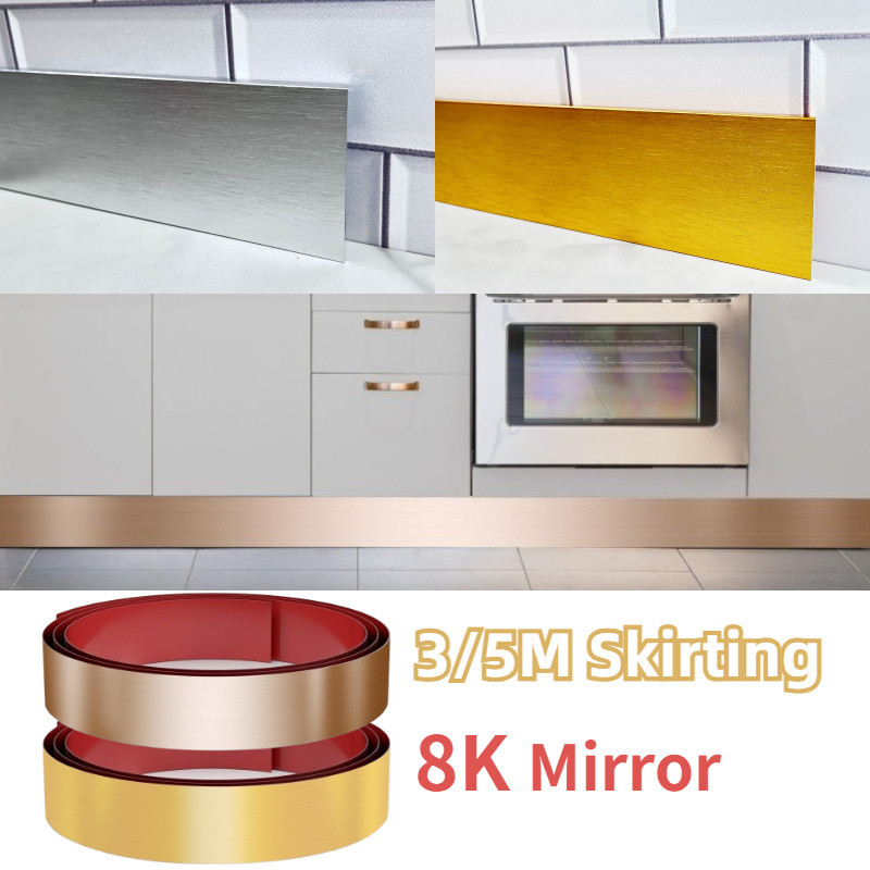 Jual 3/5M Wall Border List 3D Plafon Stiker Dekorasi Dinding List Plat ...