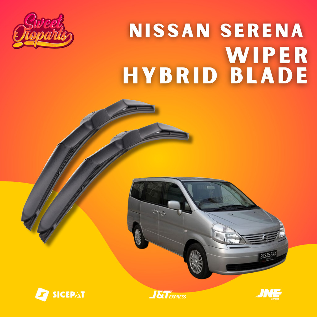 Jual Wiper Hybrid Blade - Nissan Serena C24 / C26 - Kiri dan Kanan 1 ...