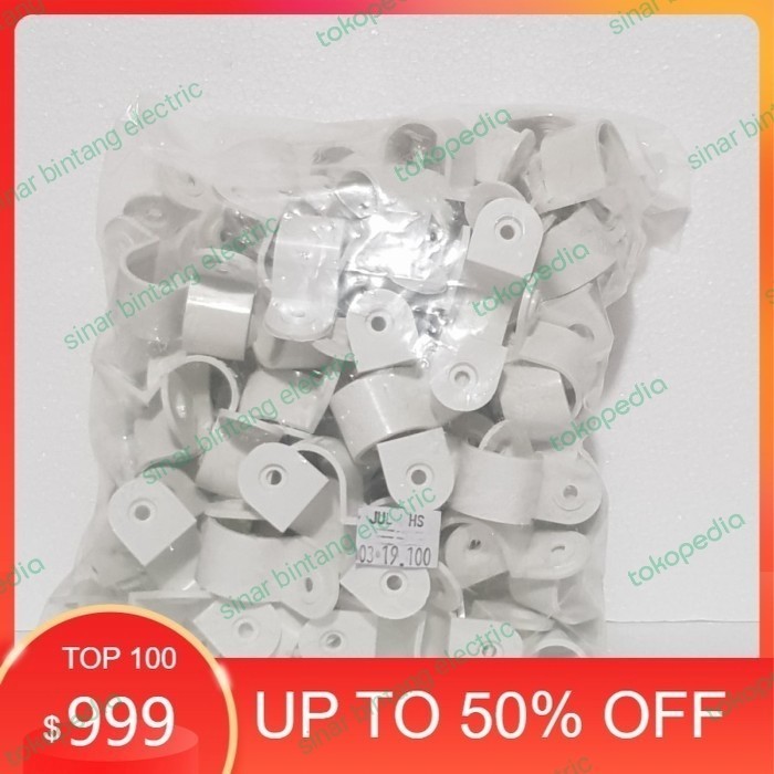 Jual Klem Kabel Boss 20mm / Clamp Cable Boss 20 mm harga satuan ...