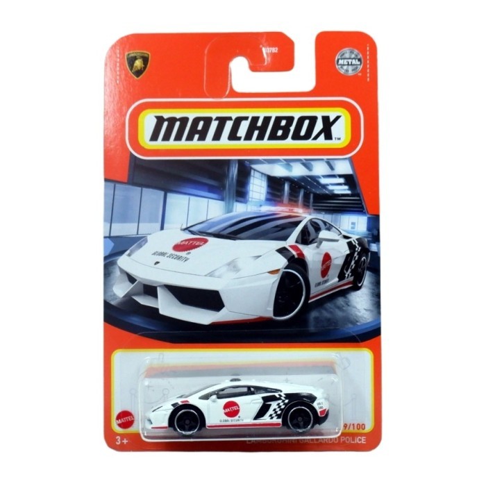 Jual Matchbox Lamborghini Gallardo Police Tampo Mattel Putih - 933W ...