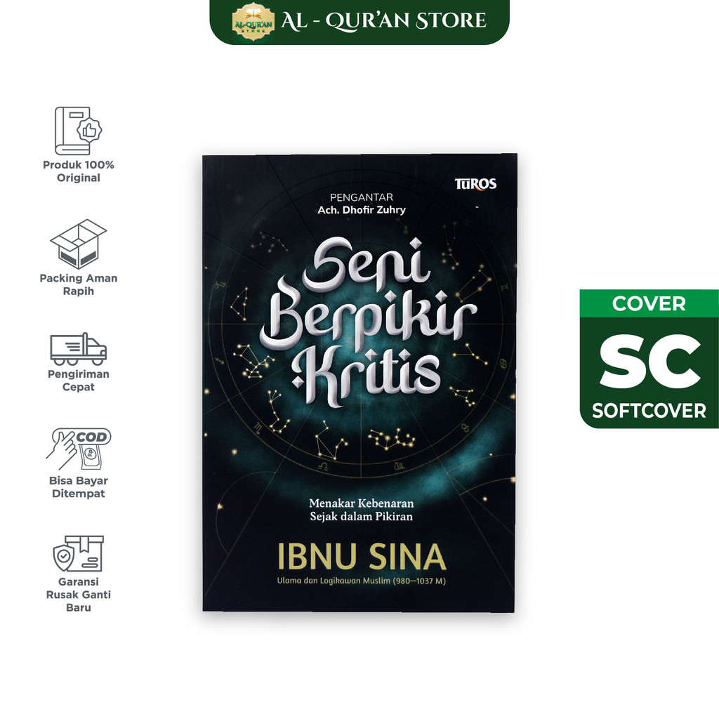 Jual Buku Seni Berpikir Kritis Ibnu Sina Terjemah Kitab Ilmu Mantik ...