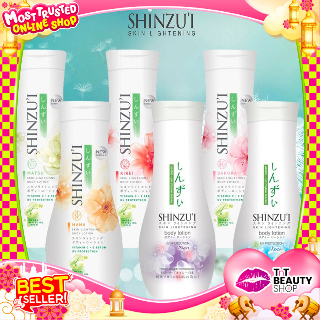 Jual Shinzu'i Skin Lightening Body Lotion - 100ml - 210ml - Shinzui ...