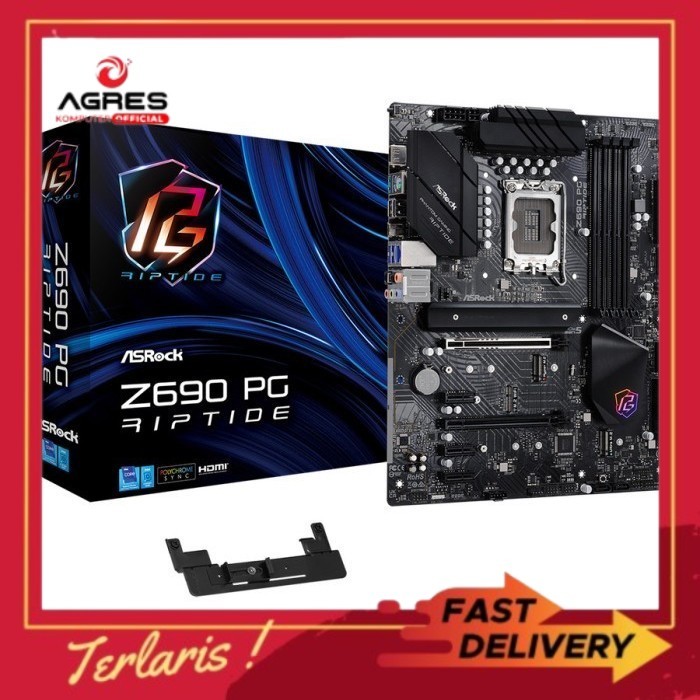 Jual ASROCK Motherboard Z690 PG RIPTIDE - DDR4 (Intel LGA 1700, Gen12 ...