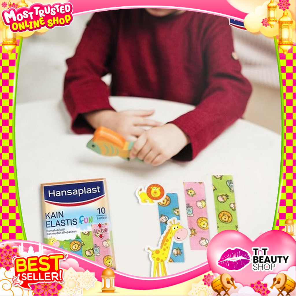 Jual Hansaplast Junior Fun 10 Sheets - Plaster Luka | TnT Beauty Shop ...