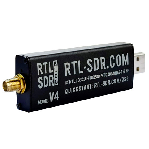Jual RTL-SDR Blog V4 R828D RTL2832U 1PPM TCXO SMA Software Defined ...