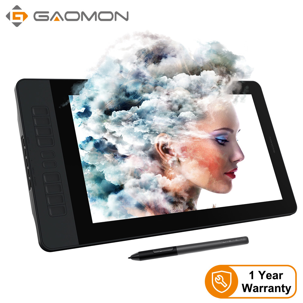 Jual GAOMON PD1561 Graphics Tablet Monitor IPS HD Drawing Display Anti ...