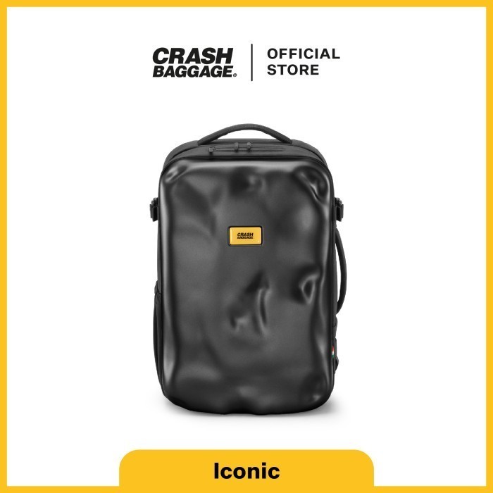 Jual Crash Baggage Iconic Backpack Black 29 lt - Tas Laptop Anti Air ...