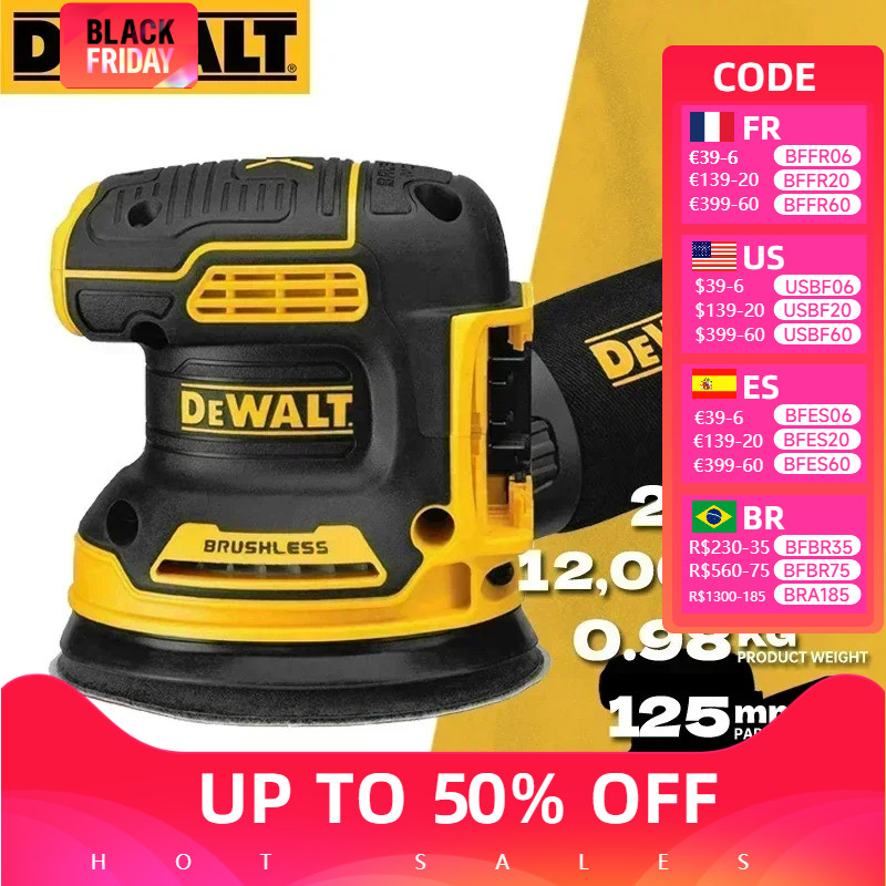 Jual DEWALT DCW210 Cordless Random Orbital Sander 20V Power Tool ...