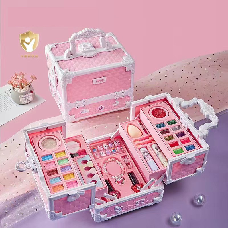Jual Princess Make Up Bag Unicorn / Alat Rias Anak Fungsi Real ...