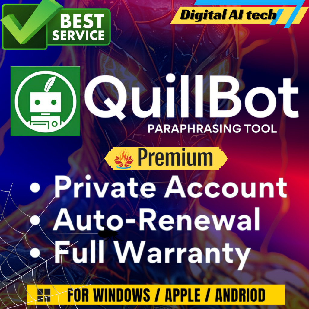 Jual 【﻿24／7】Quillbot-[BULANAN]-Alat parafrase bertenaga AI QuillBot akan meningkatkan tulisan ...