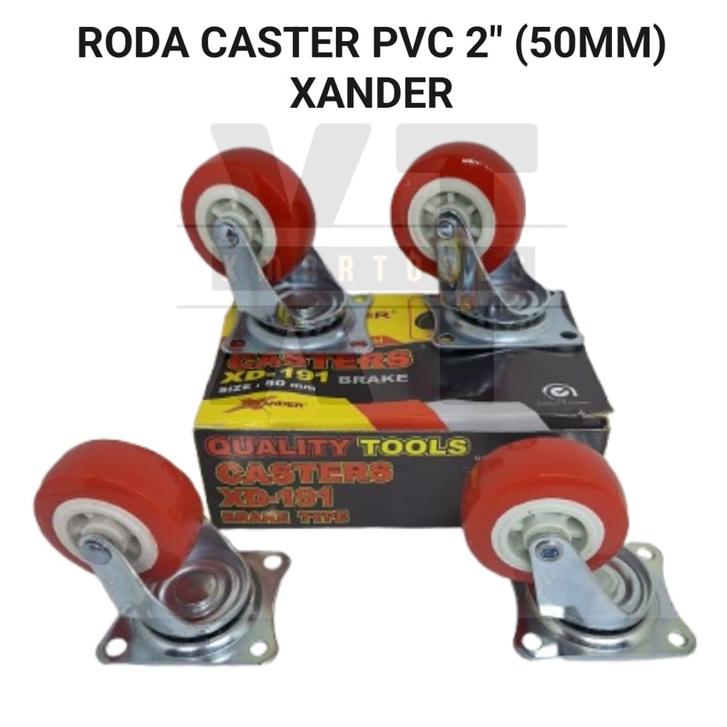 Jual Roda Etalase 2" XANDER / Roda Caster kastor 50MM / Roda Troli ...