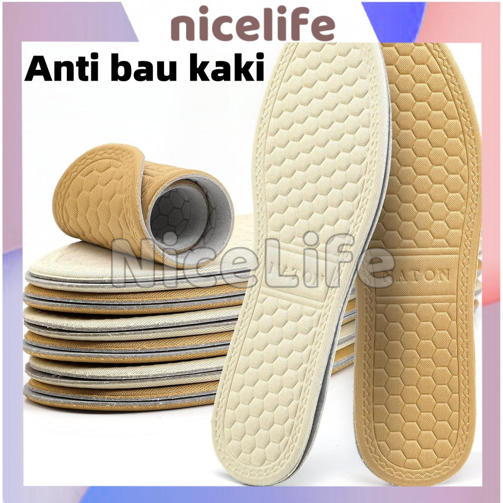 Jual Insole Alas Kaki Insole Penghilang Bau Pria Wanita Unisex / Sepatu ...