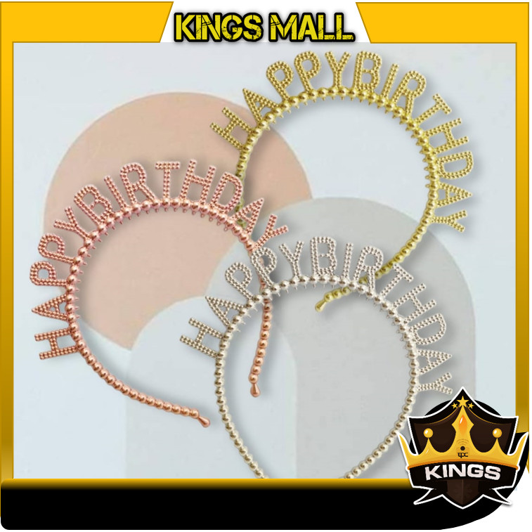 Jual KINGs - F6210 Mahkota Bando Silver & Gold / Aksesoris Pesta Ulang ...