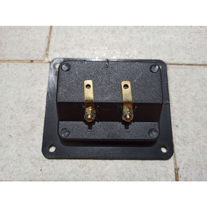 Jual Terminal box audio plastik kotak - Gold plat - BlackBox A4 ...