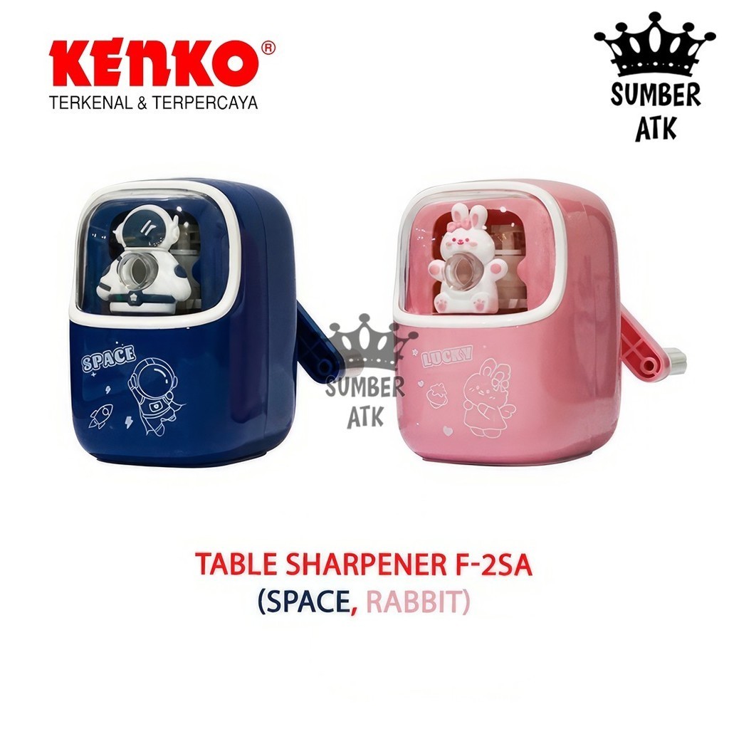 Jual Rautan Serutan Sharpener KENKO F-2SA SPACE RABBIT | Shopee Indonesia