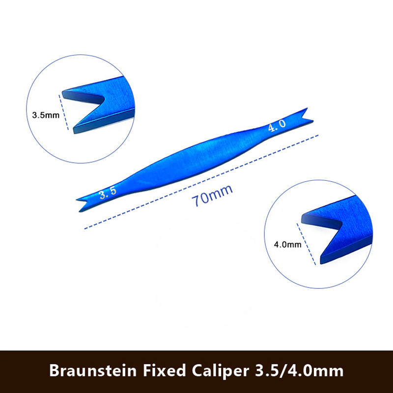 Jual 1 Ophthalmic Braunstein Fixed Caliper Ophthalmic Eye Surgical ...
