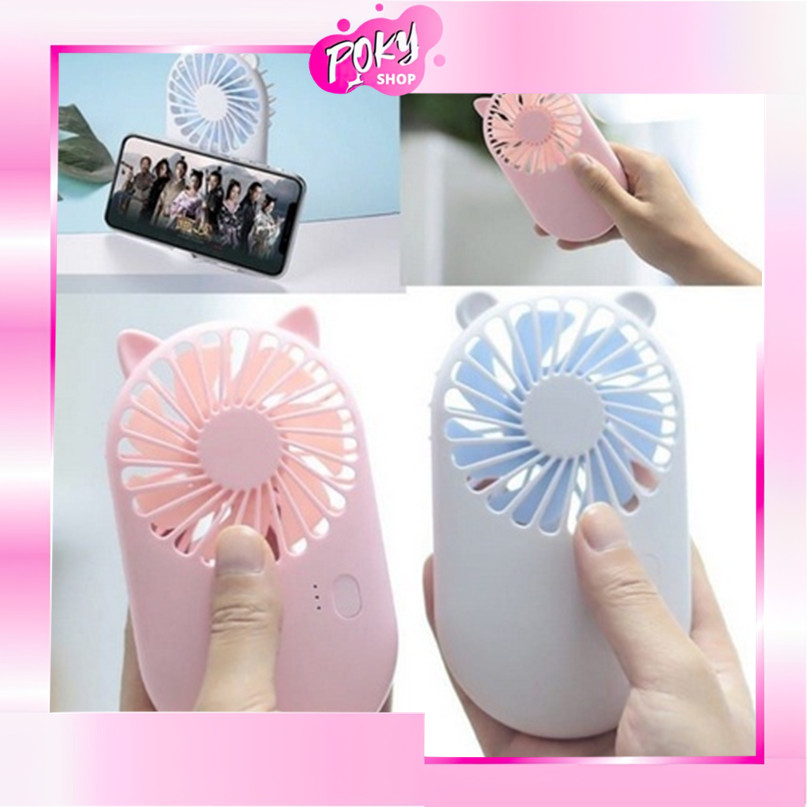 Jual POKY - Ki5706 Kipas Angin Portable 2 in 1 / Kipas Angin Cute ...