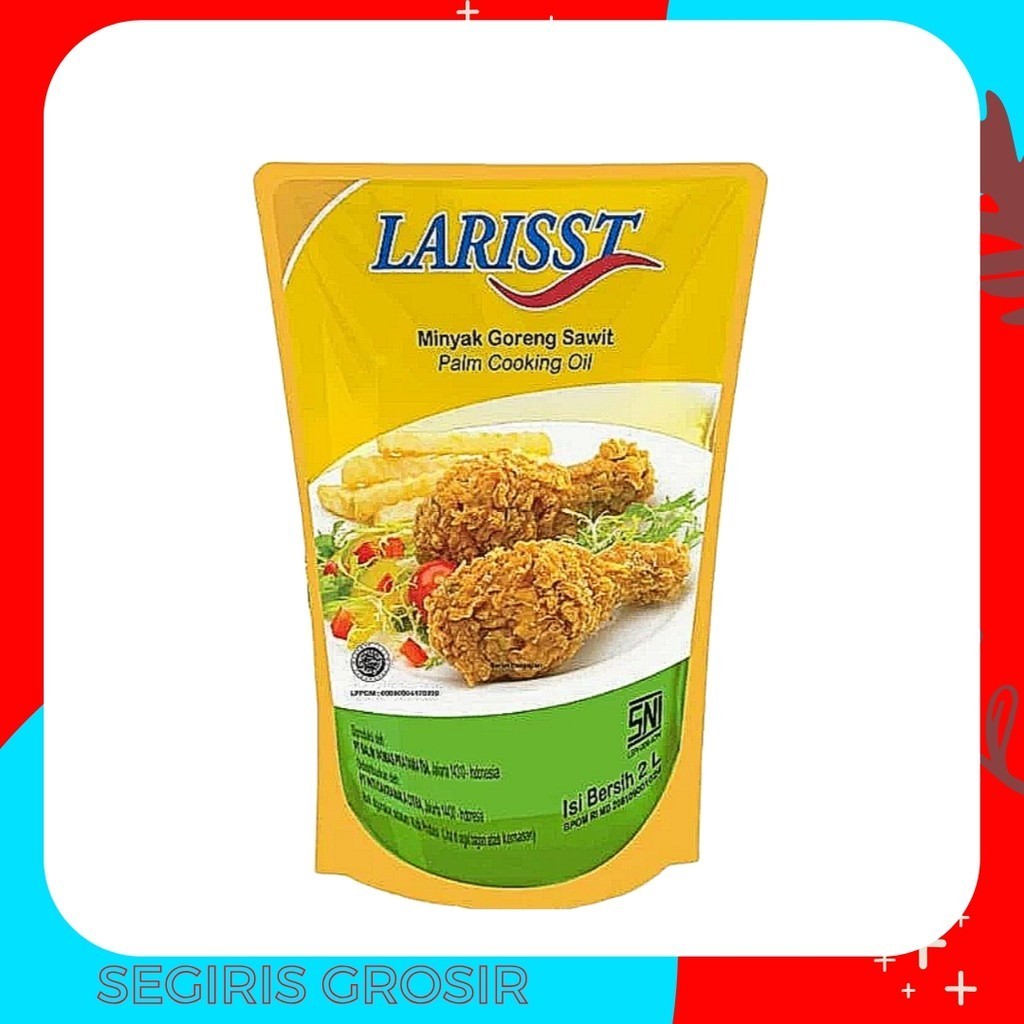Jual Larisst minyak goreng sawit refill 2 Liter | Shopee Indonesia