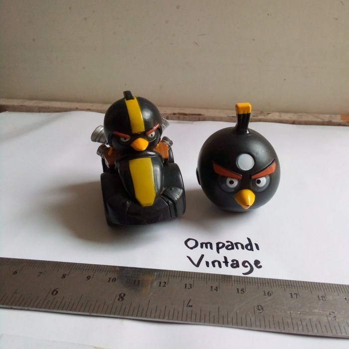 Jual BB27 2 pcs mainan angry birds hitam | Shopee Indonesia