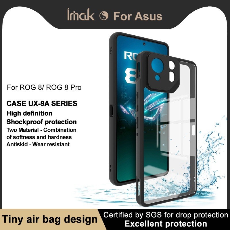 Jual Case ASUS Rog 8 / Rog 8 Pro Phone IMAK UX-9A Hybrid Airbags Casing ...